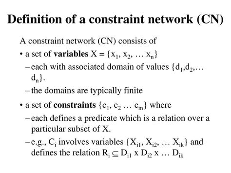 Ppt Constraint Satisfaction Powerpoint Presentation Free Download Id3359960