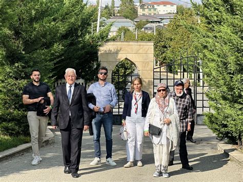 Descendants Of Poet Nasimi Visit Shakhandan Tomb In Shamakhi Photos