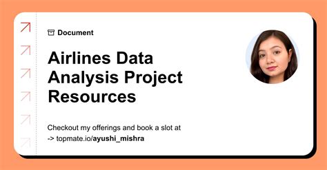 Airlines Data Analysis Project Resources With Ayushi Mishra