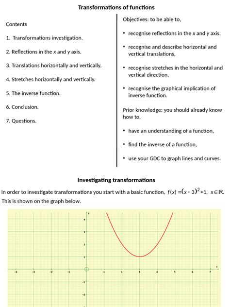 Transformations Pdf Cartesian Coordinate System Linear Algebra