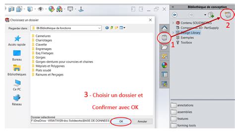 Usage De La Fonction Bibliothèque Dans Solidworks