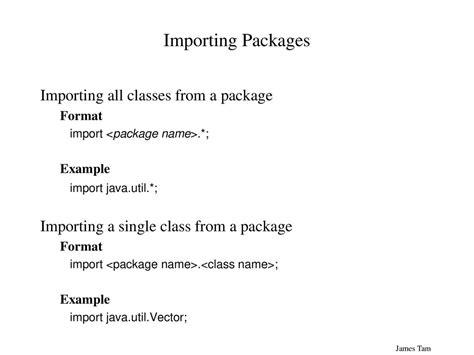 Packages A Method Of Subdividing A Java Program And Grouping Classes Ppt Download