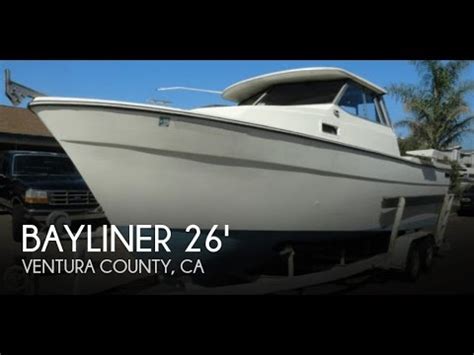 Unavailable Used 1982 Bayliner 26 Explorer In Oxnard California