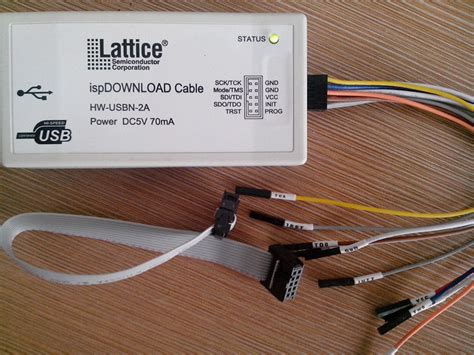 Usb Isp Download Cable Jtag Spi Programmer For Lattice Fpga Cpld Ebay