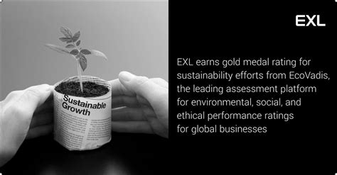 Exl Earns Gold Medal Rating For Sustainability Efforts By Ecovadis