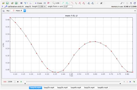 Solved Produce A Vertical Height As A Function Of Time Chegg Com