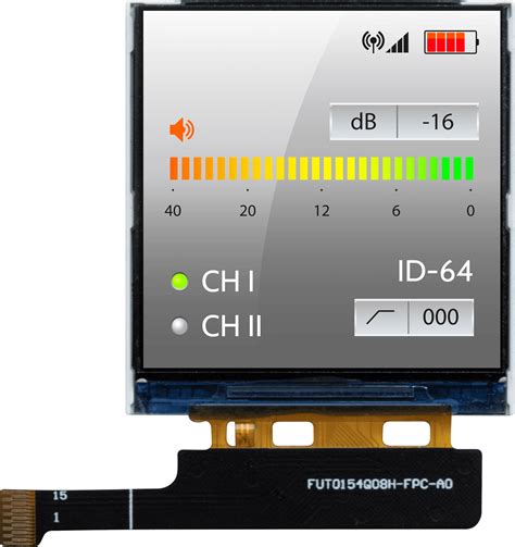 New 154 Ips Tft Lcd Display