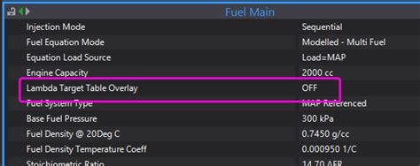 Open Loop Afr Lambda Overlay Table Not Showing G4x Forums Link