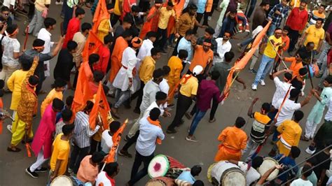 Security Tightened In Jamshedpur Ahead Of Ramnavami Procession