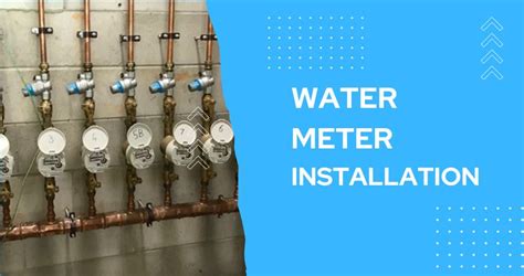 Vertical Water Meter Installation Quqy