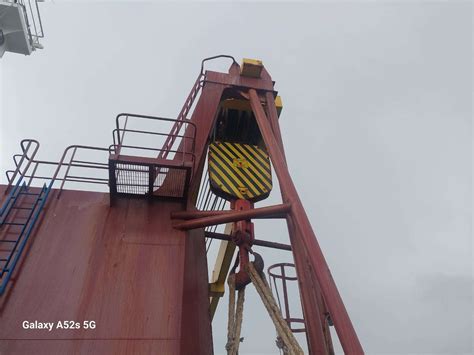 Crane Hook Block Overhaul And Load Test Of Crane Alatas