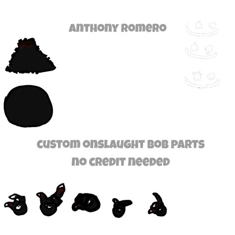 Onslaught Bob Dream Fnf Body Part Sprite By Sonicjrthecoolest On