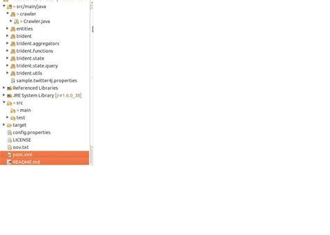 Eclipse Whats The Question Mark On This File Means Twitter4j