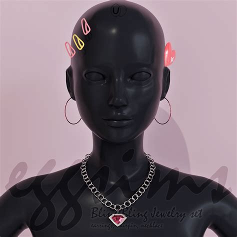 Eggsims Bling Bling Jewelry Set The Sims 4 Create A Sim Curseforge