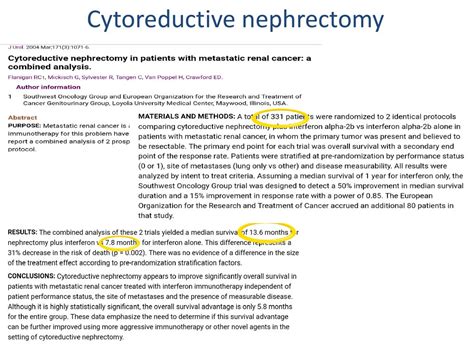 Renal Cell Carcinoma Cytoreduction Embolization And Targeted Therapy Ppt Download