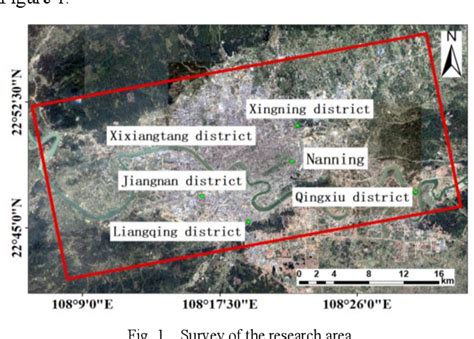 Figure 1 From Land Subsidence Monitoring In Nanning Based On Sentinel 1a Data And Sbas Insar