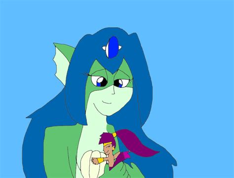 Giga Mermaid Hugs Mermaid Shantae By Misscreator249 On Deviantart