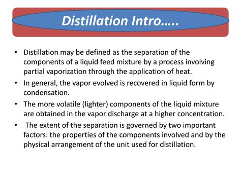 Distillation And Its Types PPTX