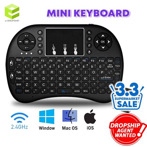 Led Backlit Keyboard Mini Usb Bluetooth Dongle Handheld Remote Control Touchpad For Tv Box Pc