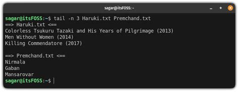 Using Tail Command In Linux 5 Examples