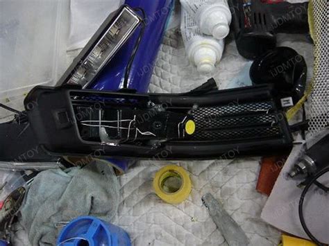 Universal Fit LED DRL Daytime Running Light Installation Guide IJDMTOY Com