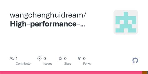 Github Wangchenghuidreamhigh Performance Server Framework