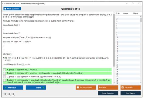 Updated C Institute Cpp Exam Prep Practice Test Engine And Pdf