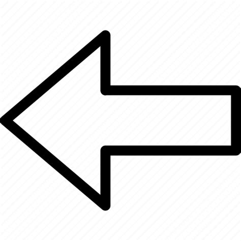 Arrow Back Direction Down Left Move Pointer Icon Download On