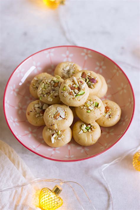 One Teaspoon Of Life Instant Milk Peda Recipe Milk Peda Recipe With