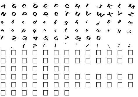 Choppy Regular шрифт