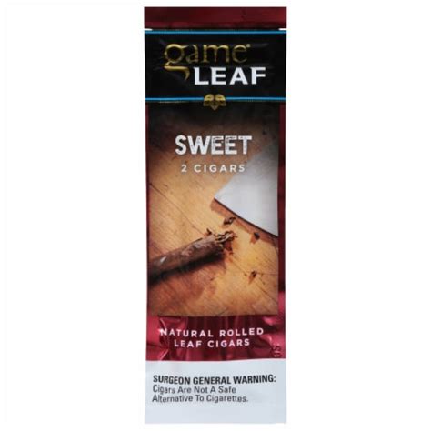 Game Leaf Sweet Cigars 2 Ct Frys Food Stores