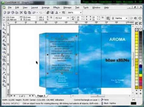 Desain Cara Membuat Kemasan Produk Melalui Coreldraw