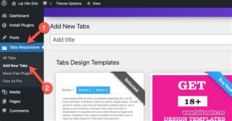 Thêm Tabs Content Wordpress Trong Bài Viết Và Trang 2025