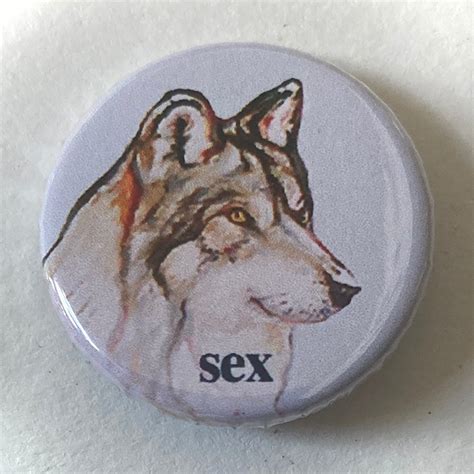 Dog Badge “sex” Raw Art
