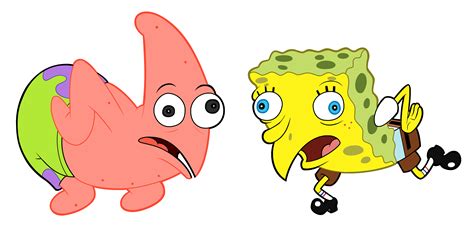 Mocking Spongebob And Patrick R Spongebob