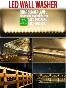 Lampu Dinding Wall Washer W Sinar Cahaya