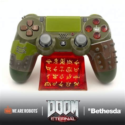 Doom Eternal Custom Controller Doom Eternal Video Game Junk