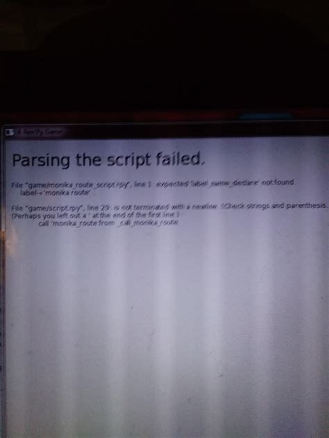 I Followed The Tutorial From Ddlc Mod Template On Making Ddlc Monika Route And Never