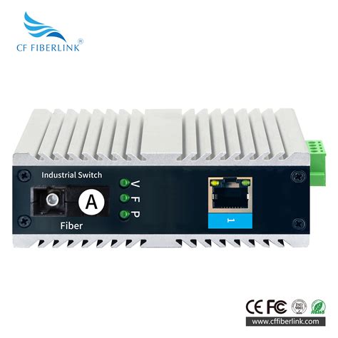 China 2 Port 10100m Industrial Ethernet Switch Manufacturer And