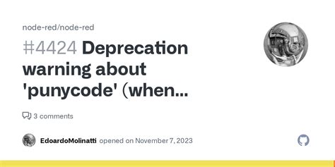 Deprecation Warning About Punycode When Running On Node Js V21 1 0