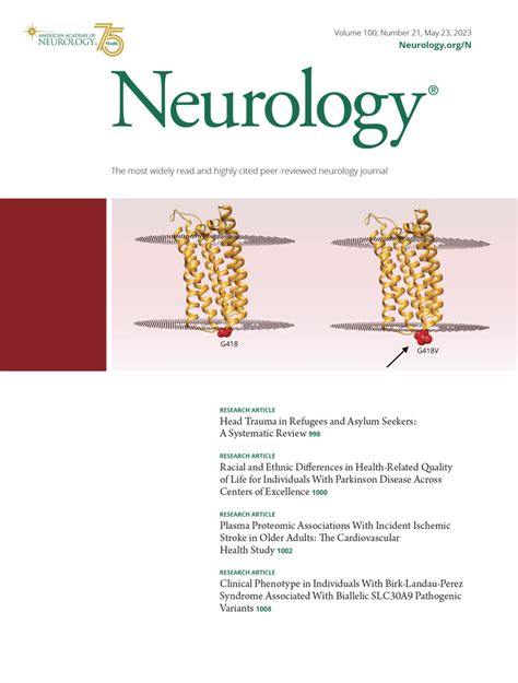 Neurology Volume 100 Number 21