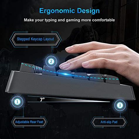 Mftek Rgb Rainbow Backlit Gaming Keyboard And Mouse Combo Led Pc Gaming Headset With Microphone