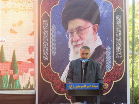 مراسم گرامیداشت یاد و خاطره شهید علیرضا دارابی در سپاه امیرالمومنینع