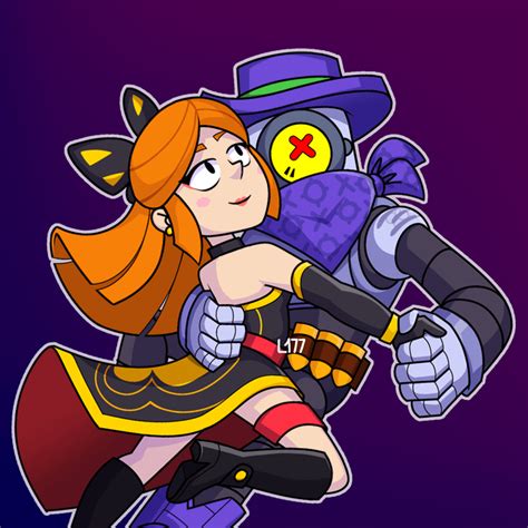Mariposa Piper X Ricochet Fanart R Brawlstars