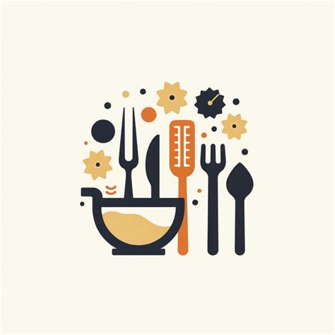Pictogram Kitchen Logo Design Stable Diffusion Online