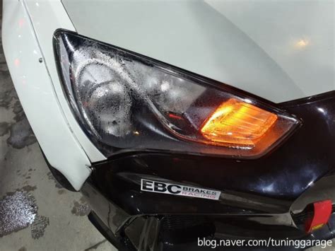 제네시스 쿠페 헤드라이트 습기hid 발라스터 교체 Diy 네이버 블로그