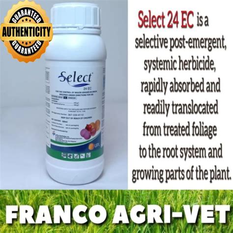 Select 24ec Herbicide 500ml Lazada Ph