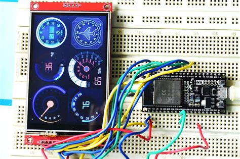 Gauge Lvgl Gui With Esp And Inch Tft Display