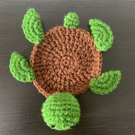 Turtle Coaster Crochet Ideas Add Whimsy And Functionality To Your Decor