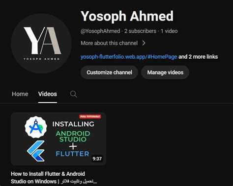 yosoph ahmed on linkedin youtube contentcreation tutorial flutter android videoediting…